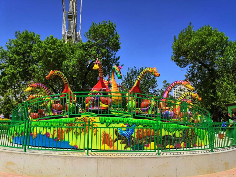 Rotating Dinosaur Rides - Wanle